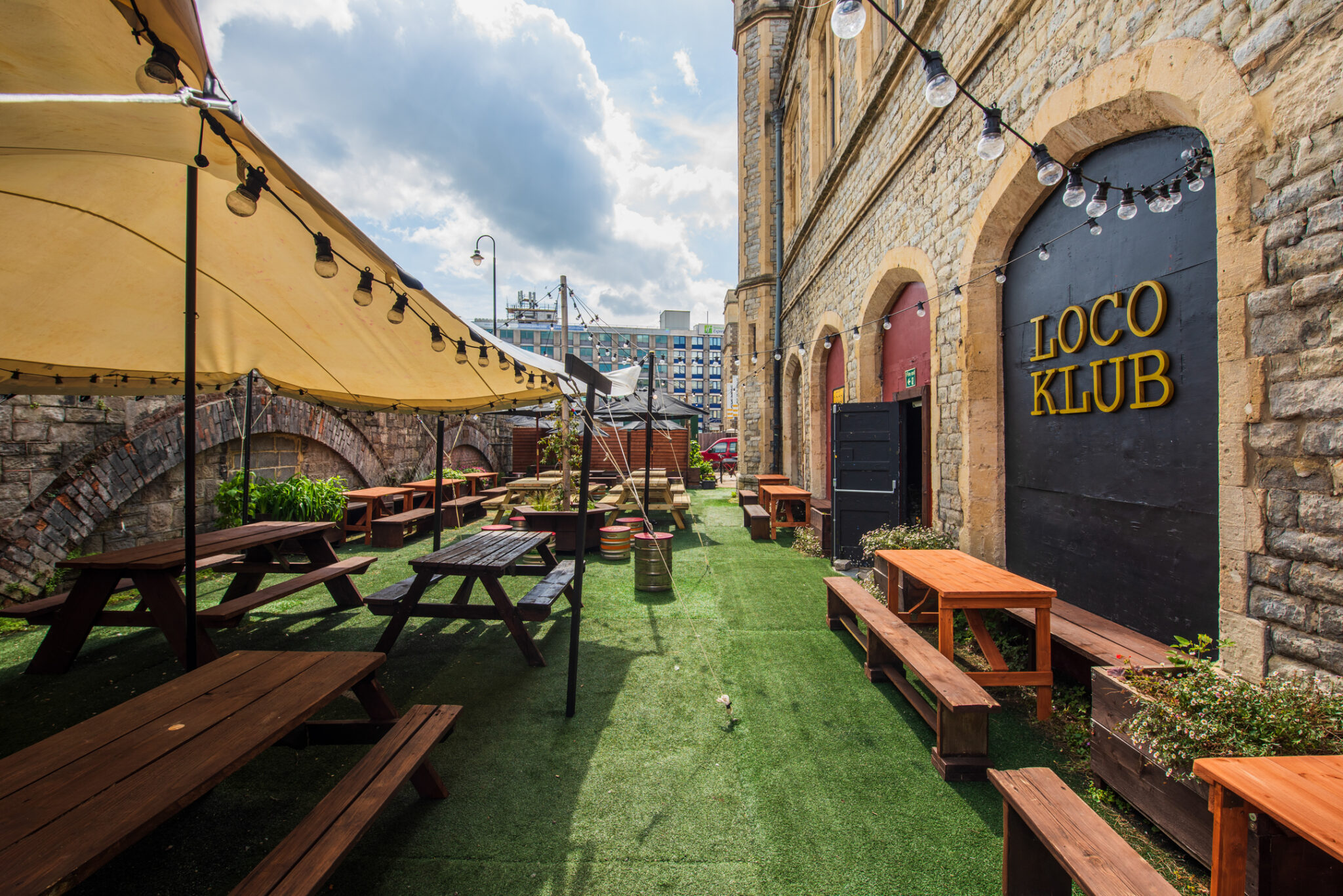 Site plan - Loco Klub Bristol